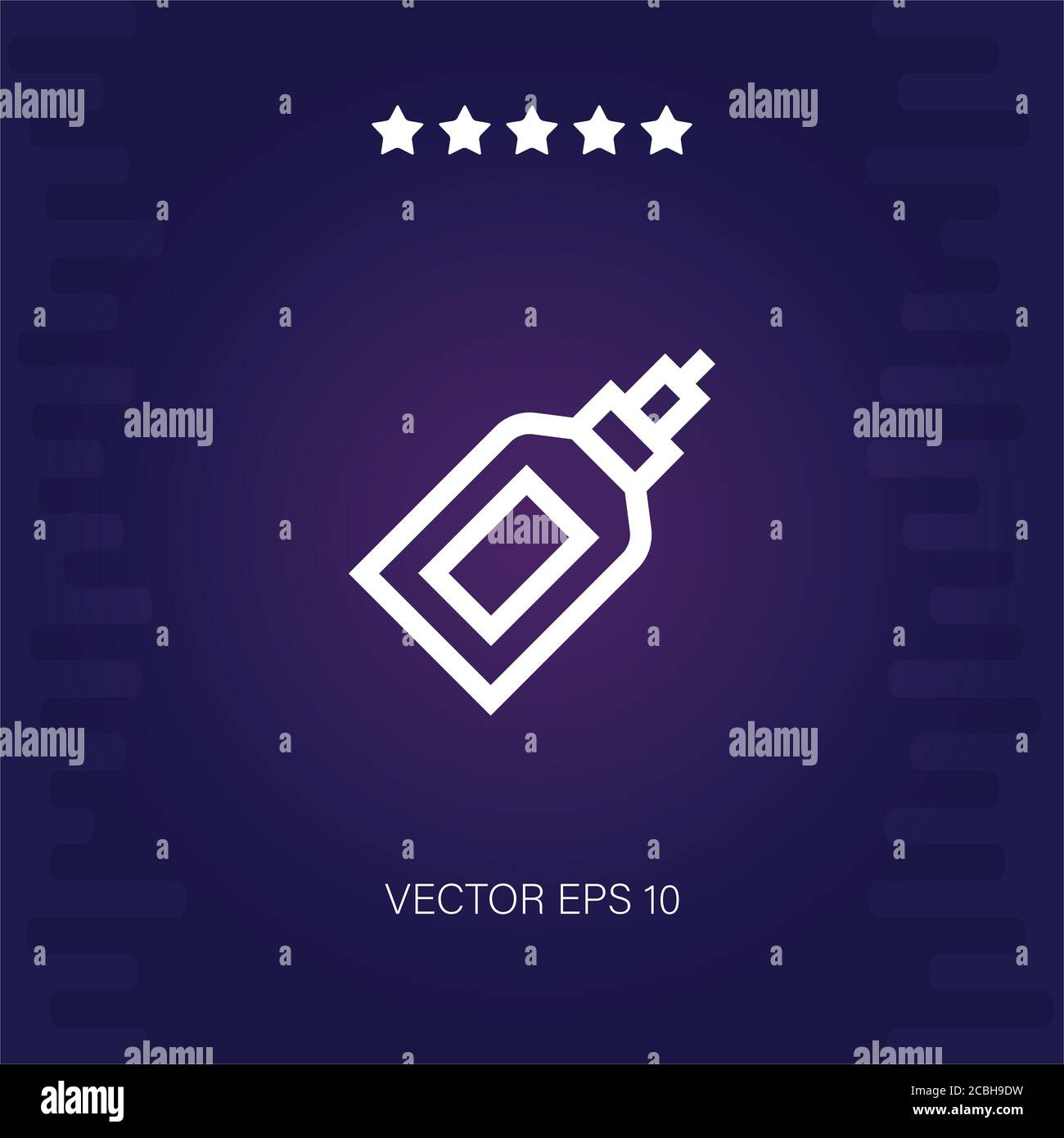 glue vector icon modern illustration Stock Vector Image & Art - Alamy