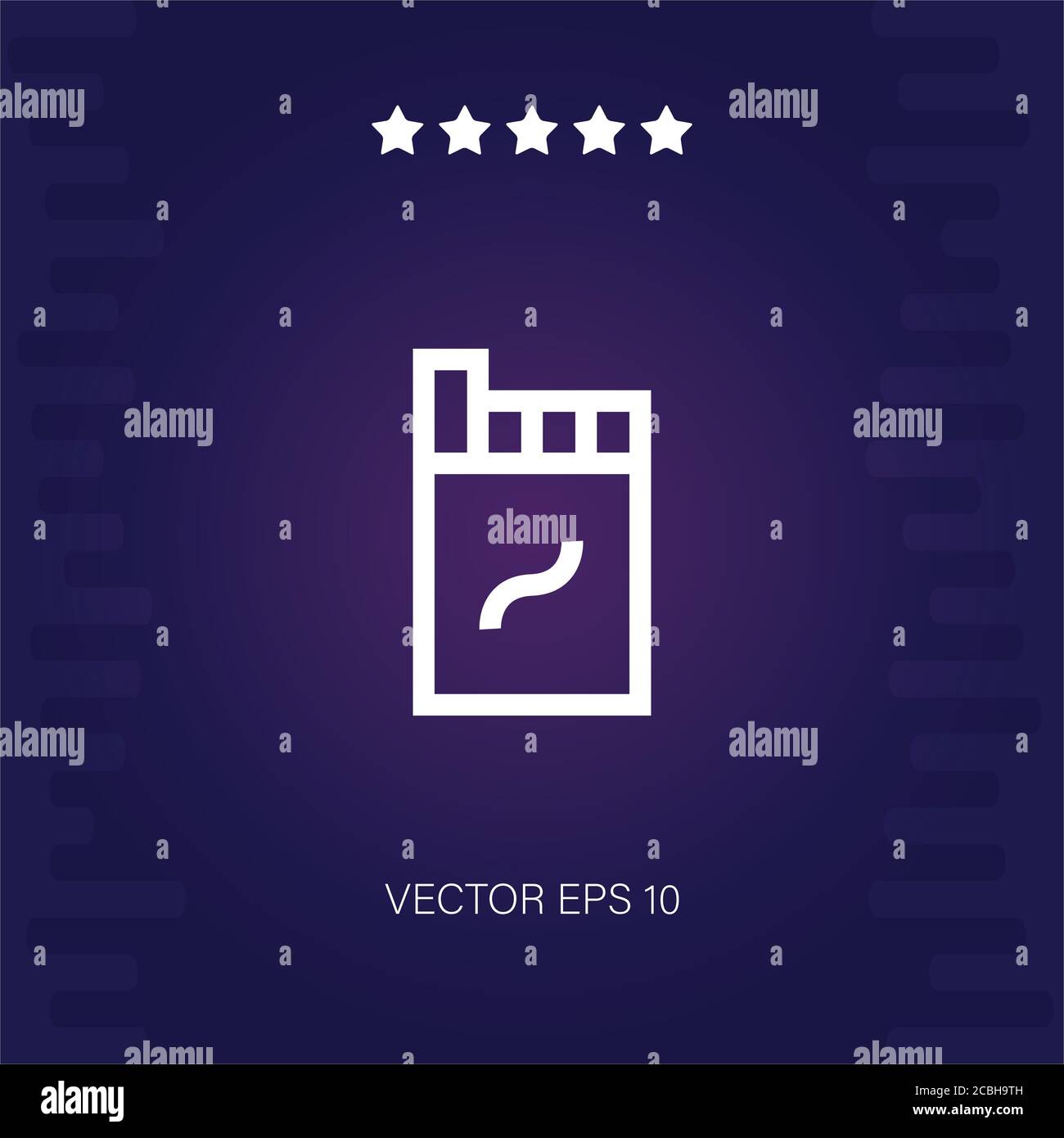 chalk vector icon modern illustration Stock Vector Image & Art - Alamy