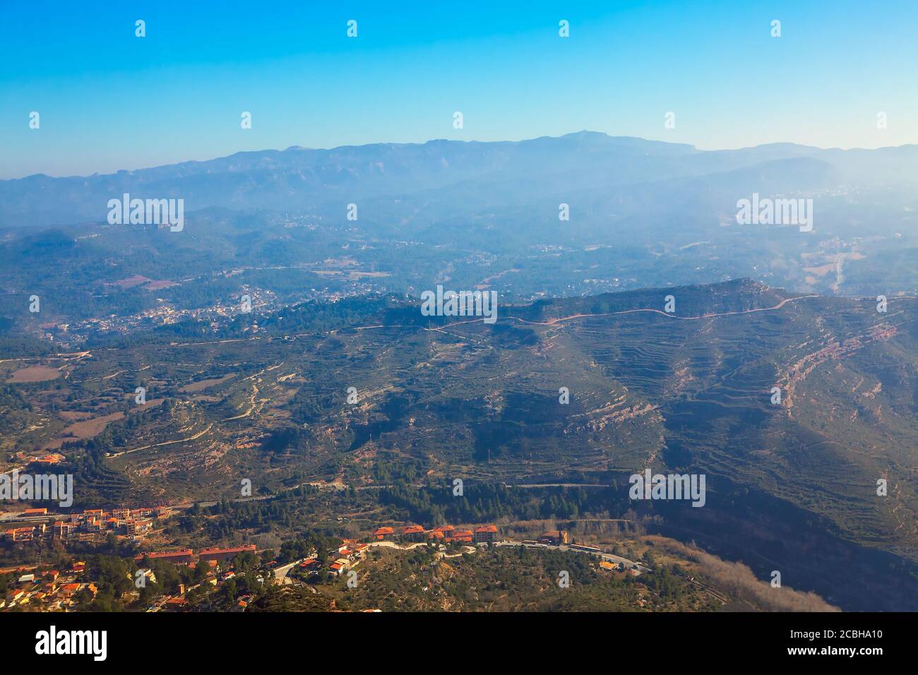 Montserrat village hi-res stock photography and images - Alamy