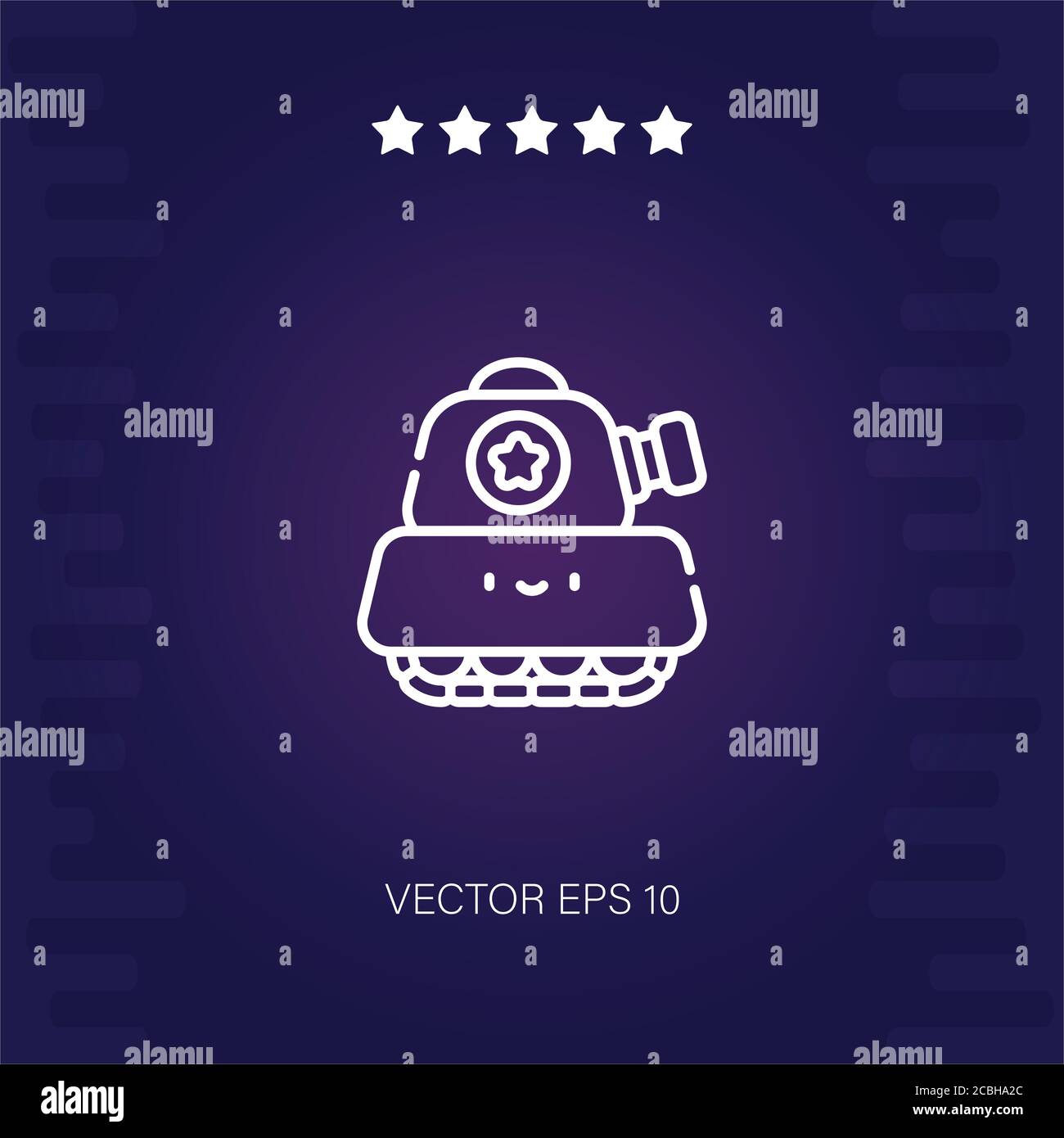 tank vector icon modern illustration Stock Vector Image & Art - Alamy