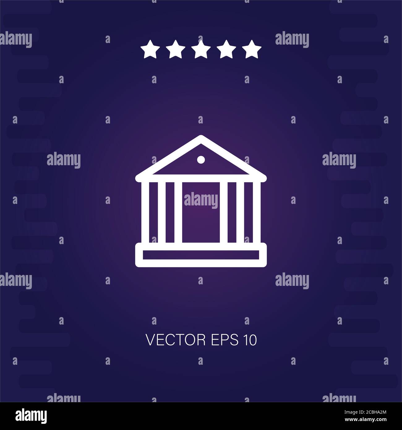 museum vector icon modern illustration Stock Vector Image & Art - Alamy