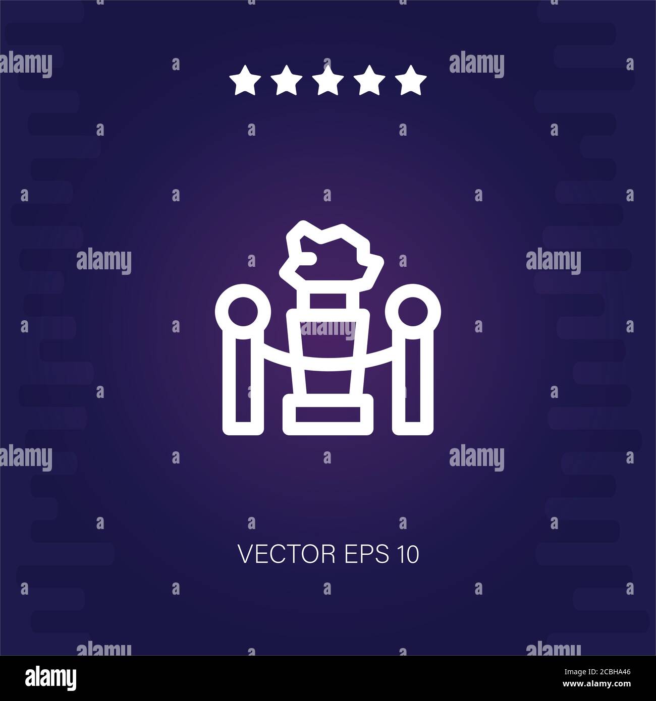 meteorite vector icon modern illustration Stock Vector Image & Art - Alamy