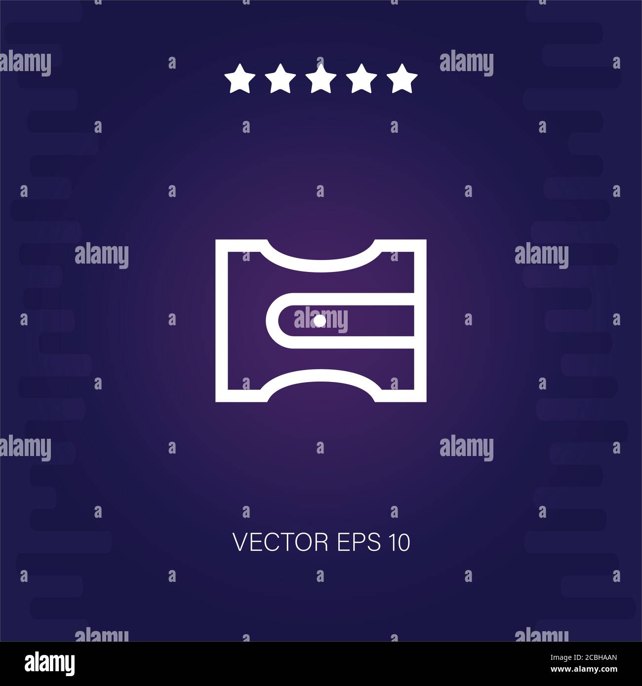 sharpener vector icon modern illustration Stock Vector Image & Art - Alamy