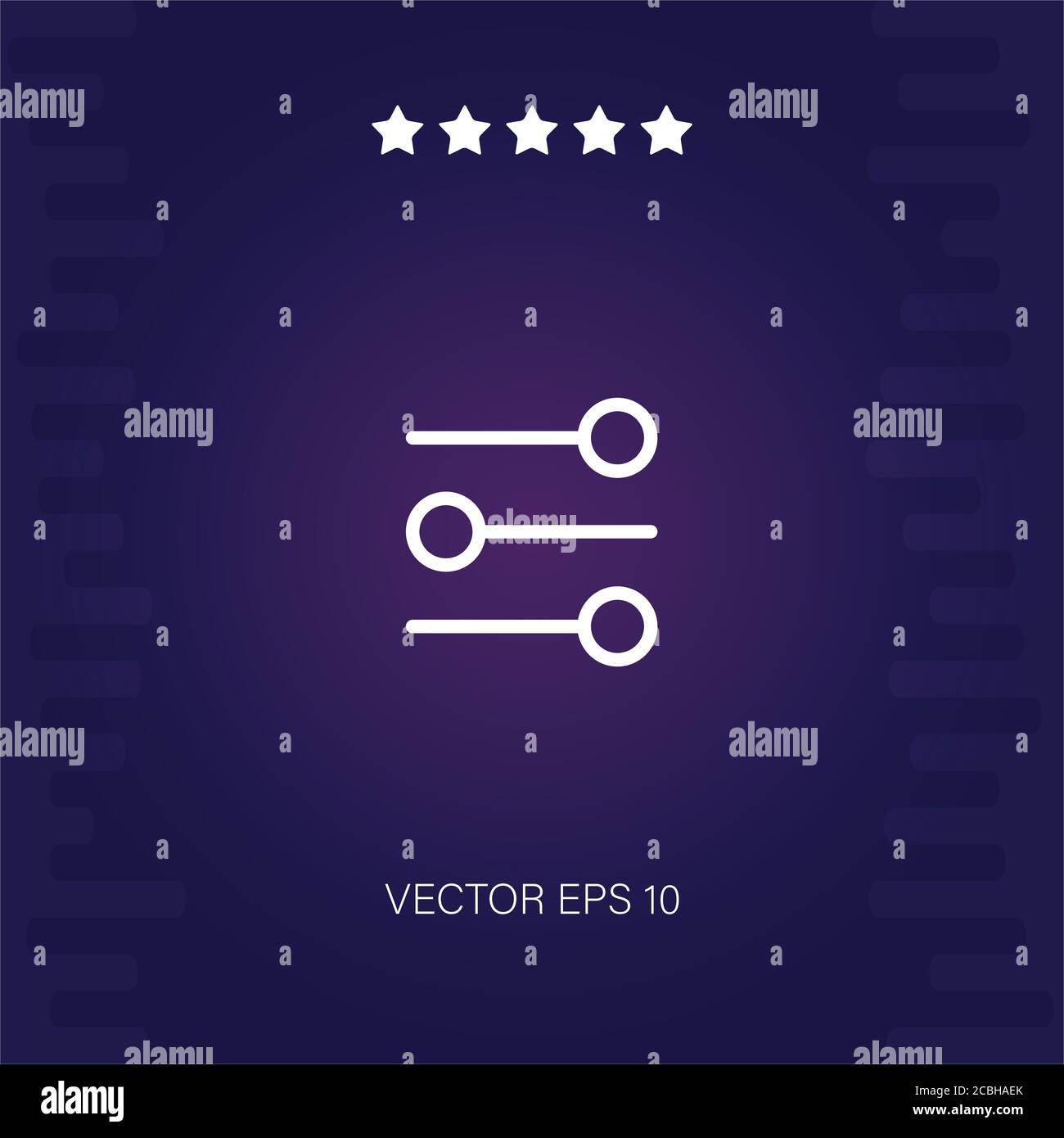 levels vector icon modern illustration Stock Vector Image & Art - Alamy