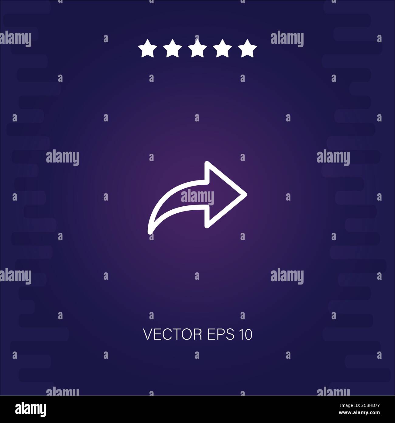 next vector icon modern illustration Stock Vector Image & Art - Alamy
