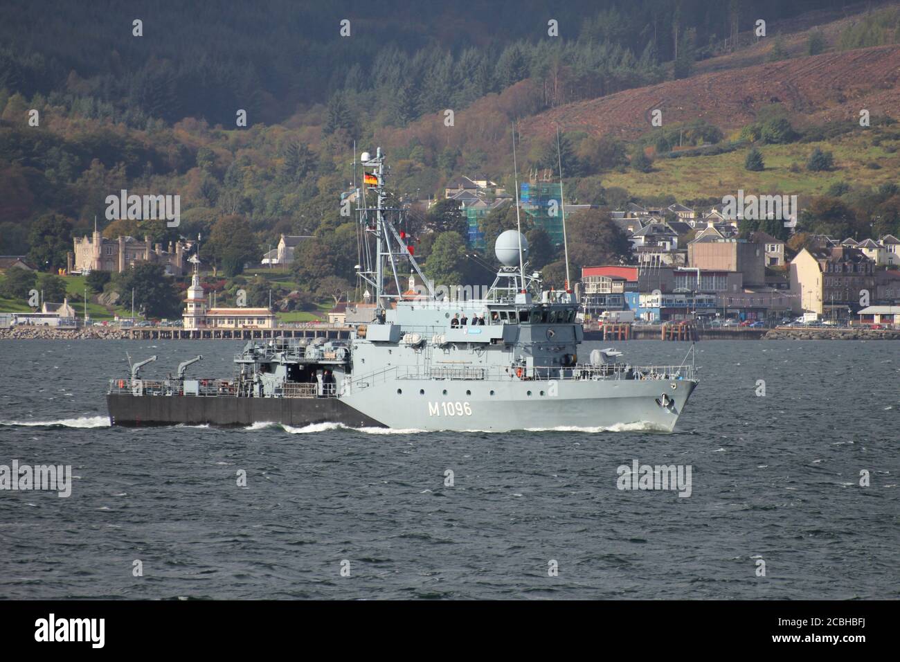 German minesweeper on the sea hi-res stock photography and images - Alamy