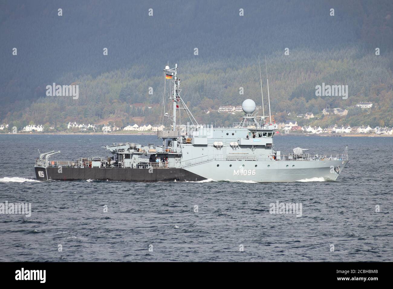 German minesweeper on the sea hi-res stock photography and images - Alamy