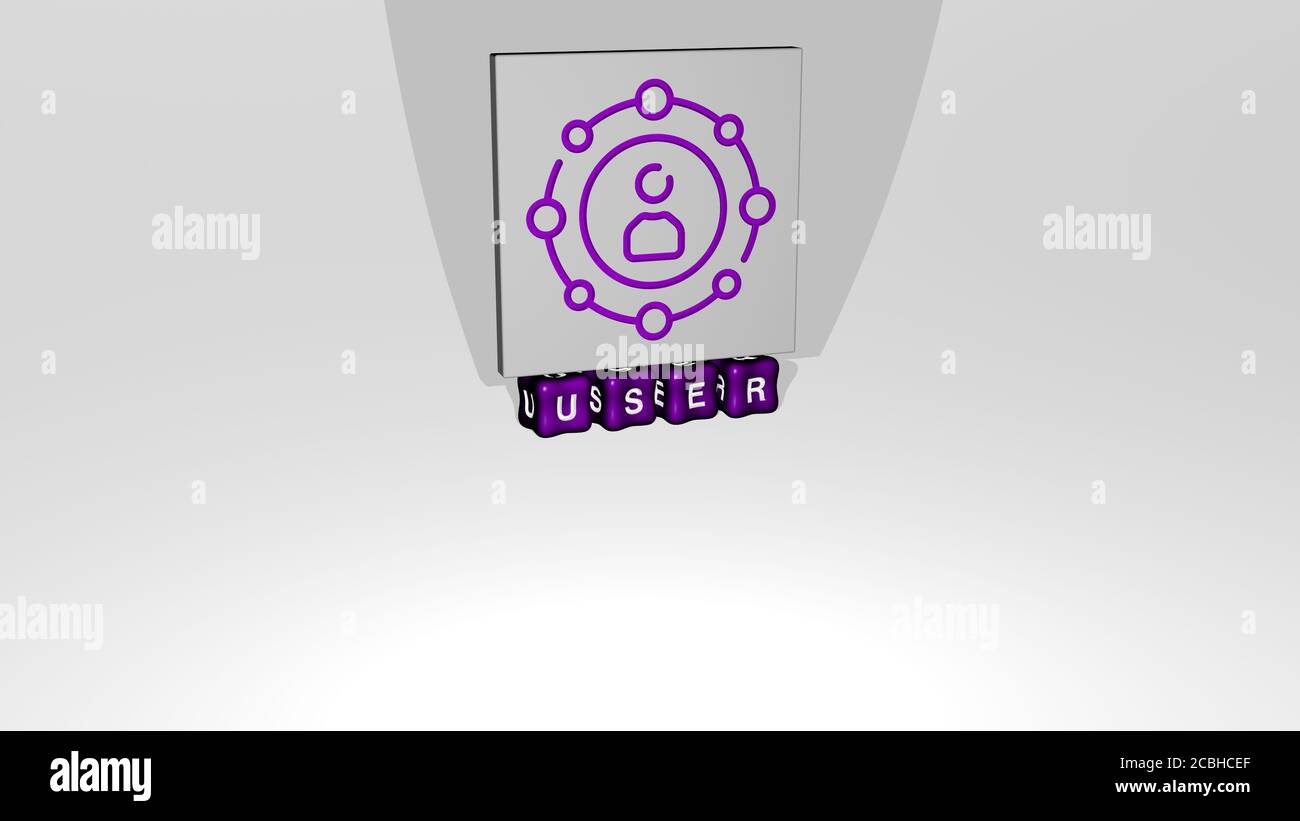 3d graphical image user hi-res stock photography and images - Alamy