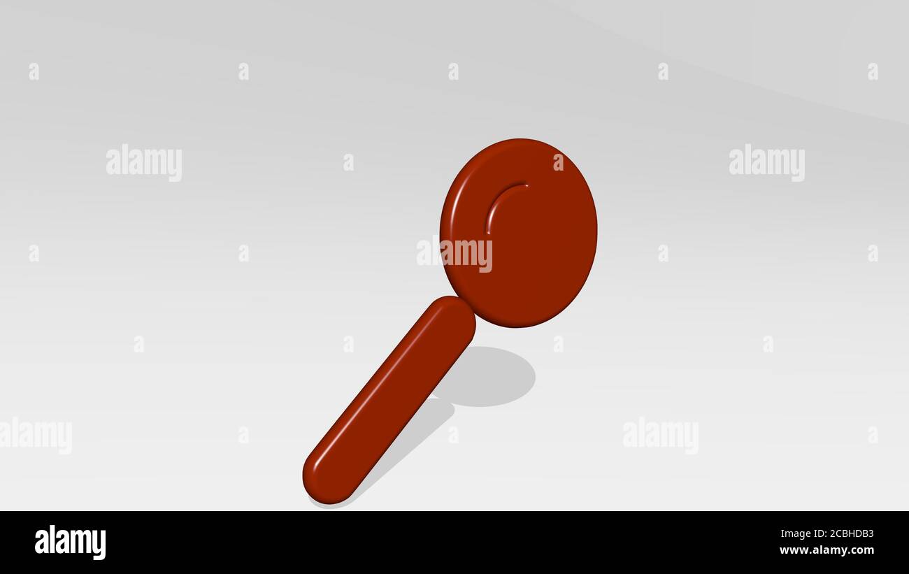 pin 3D icon casting shadow - 3D illustration for map and background ...