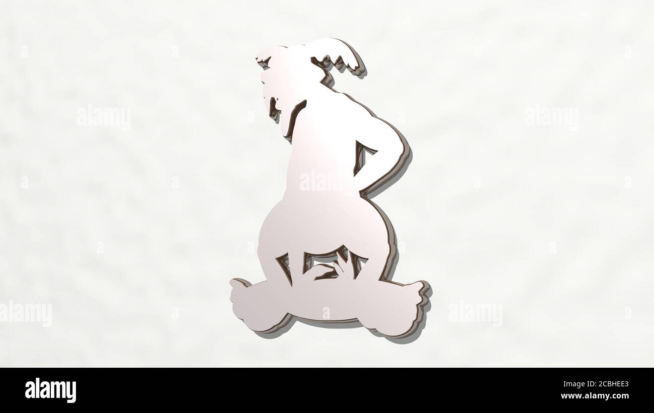 dragon 3D drawing icon - 3D illustration for background and animal ...