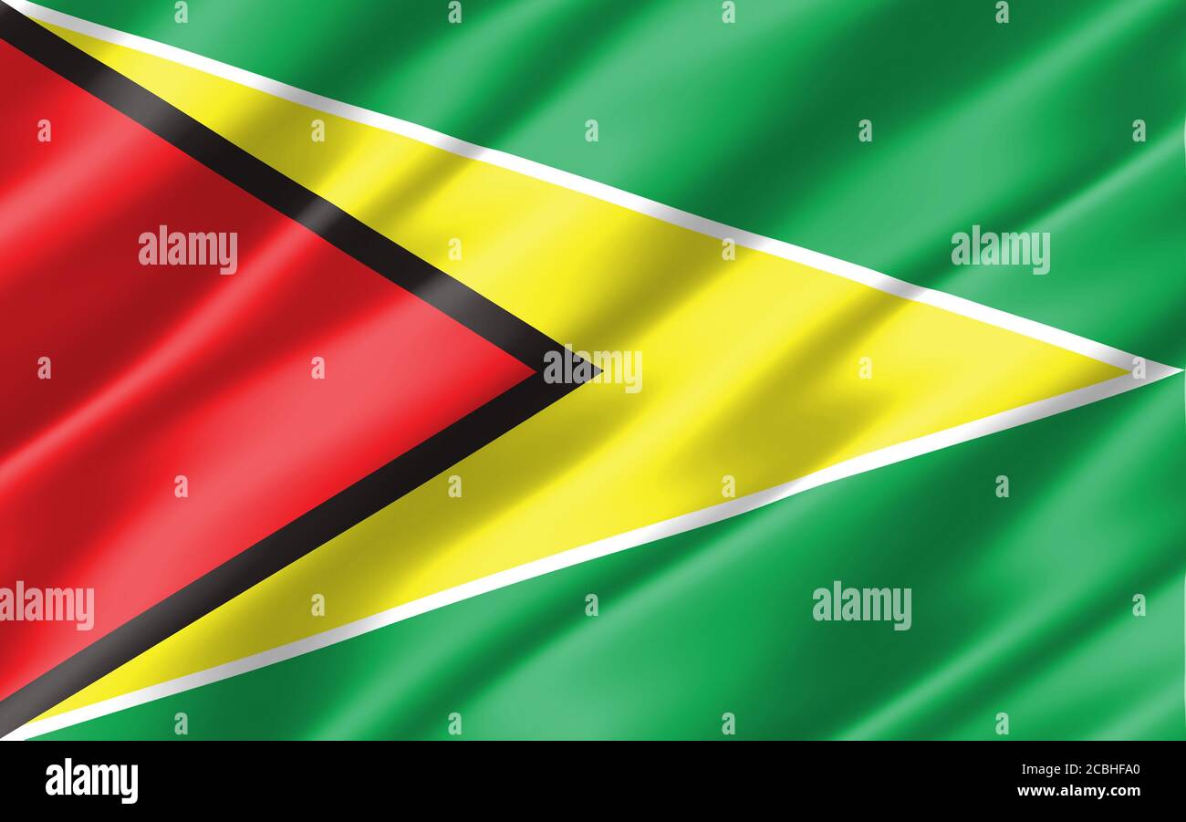 Guyanese flag hi-res stock photography and images - Alamy