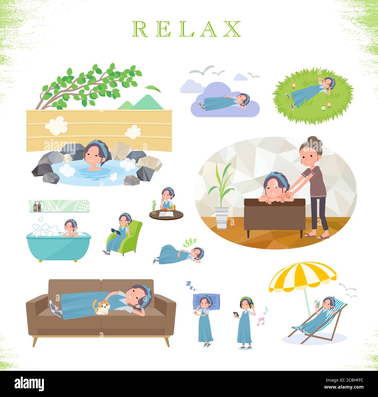 Pregnant woman lying down Stock Vector Images - Alamy