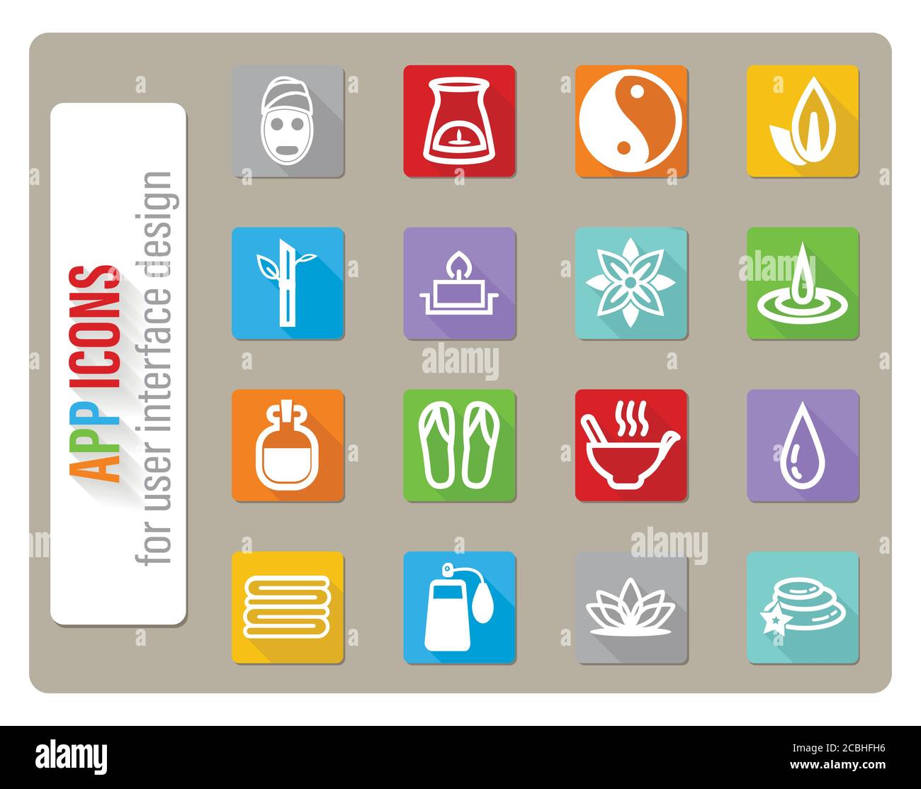 Woman candle beauty Stock Vector Images - Alamy