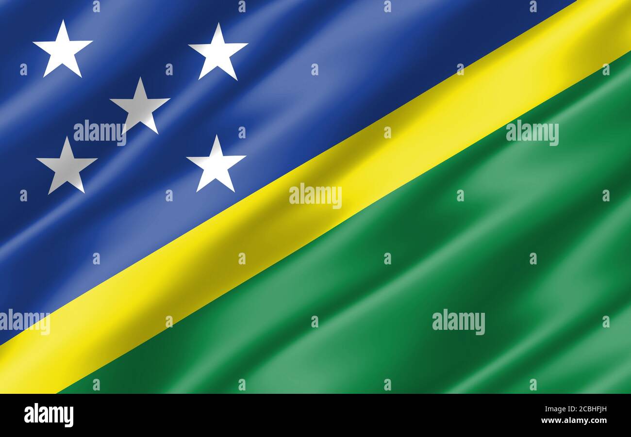 Flag of solomon islands hi-res stock photography and images - Alamy