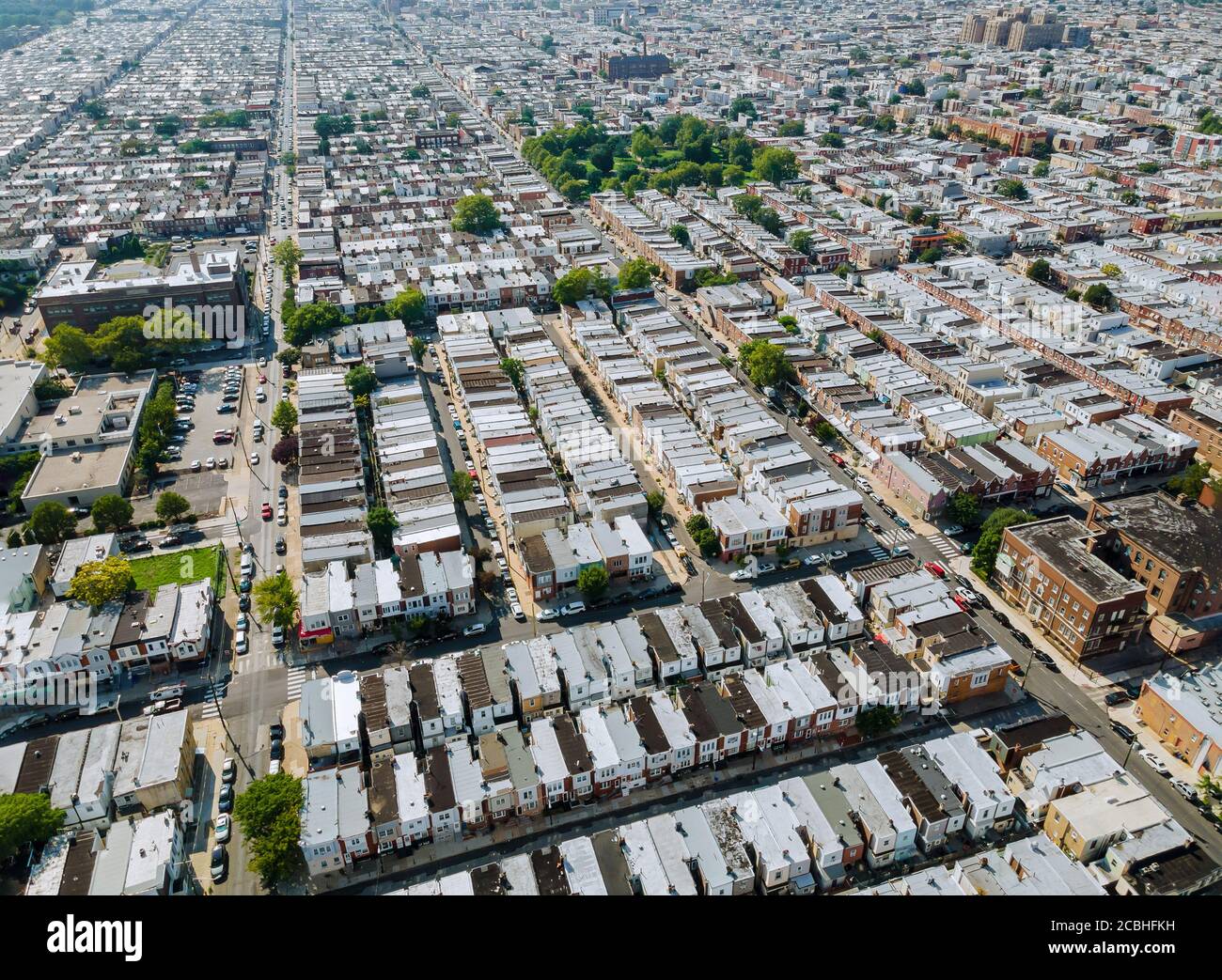Aerial view philly hi-res stock photography and images - Alamy