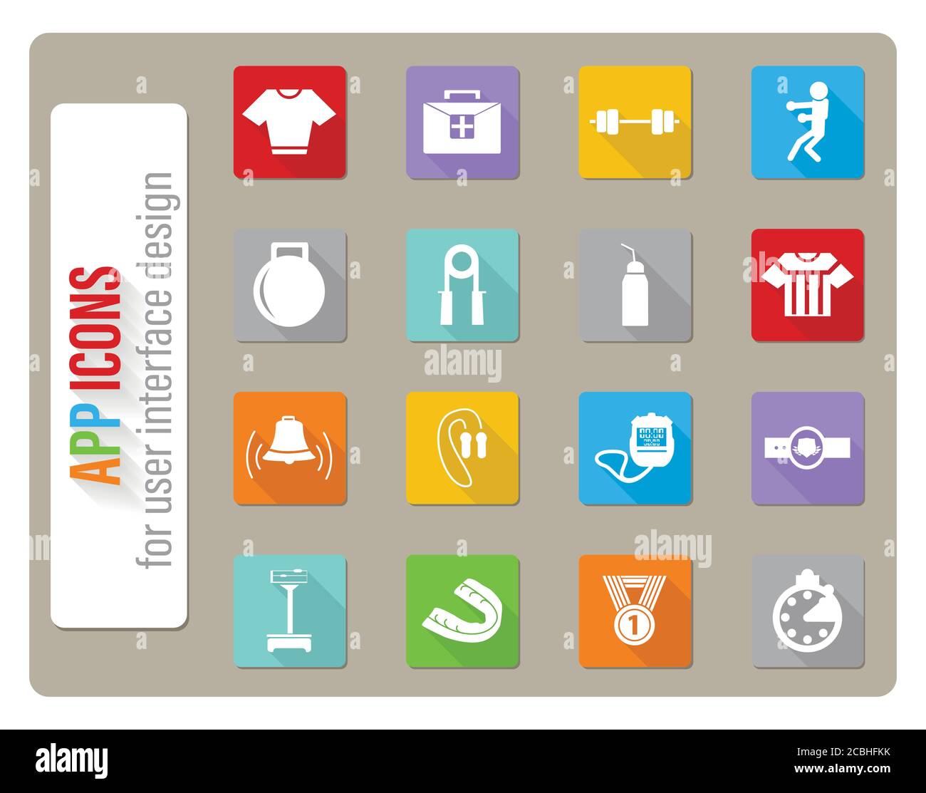 boxing icon set Stock Vector Image & Art - Alamy