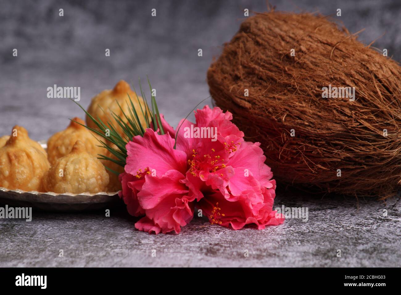 Ganesh Puja - Sweet Modak food offered on Ganpati festival or Chaturthi ...