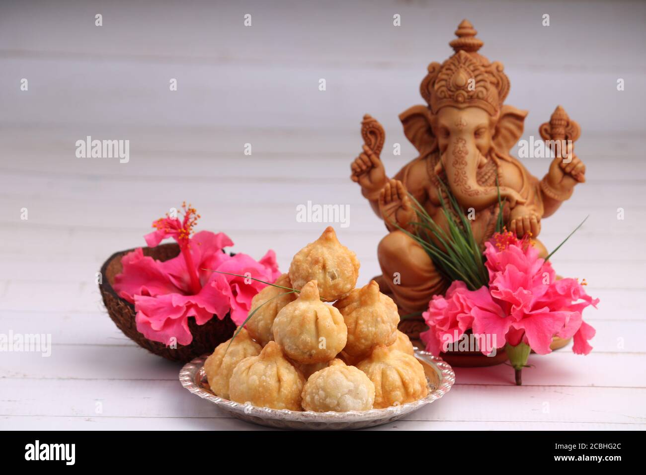Ganesh Puja - Sweet Modak food offered on Ganpati festival or Chaturthi ...