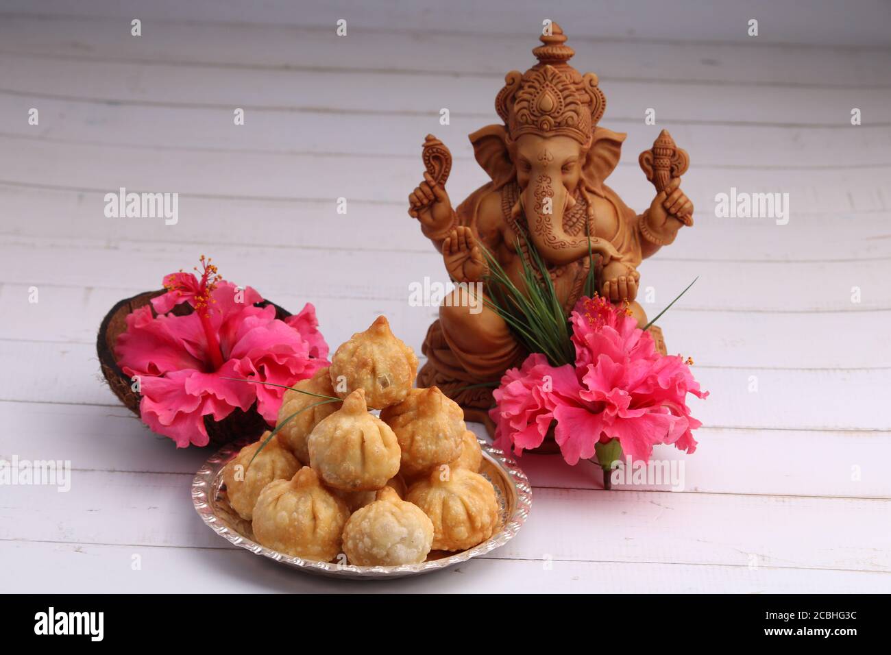 Ganesh Puja - Sweet Modak food offered on Ganpati festival or Chaturthi ...