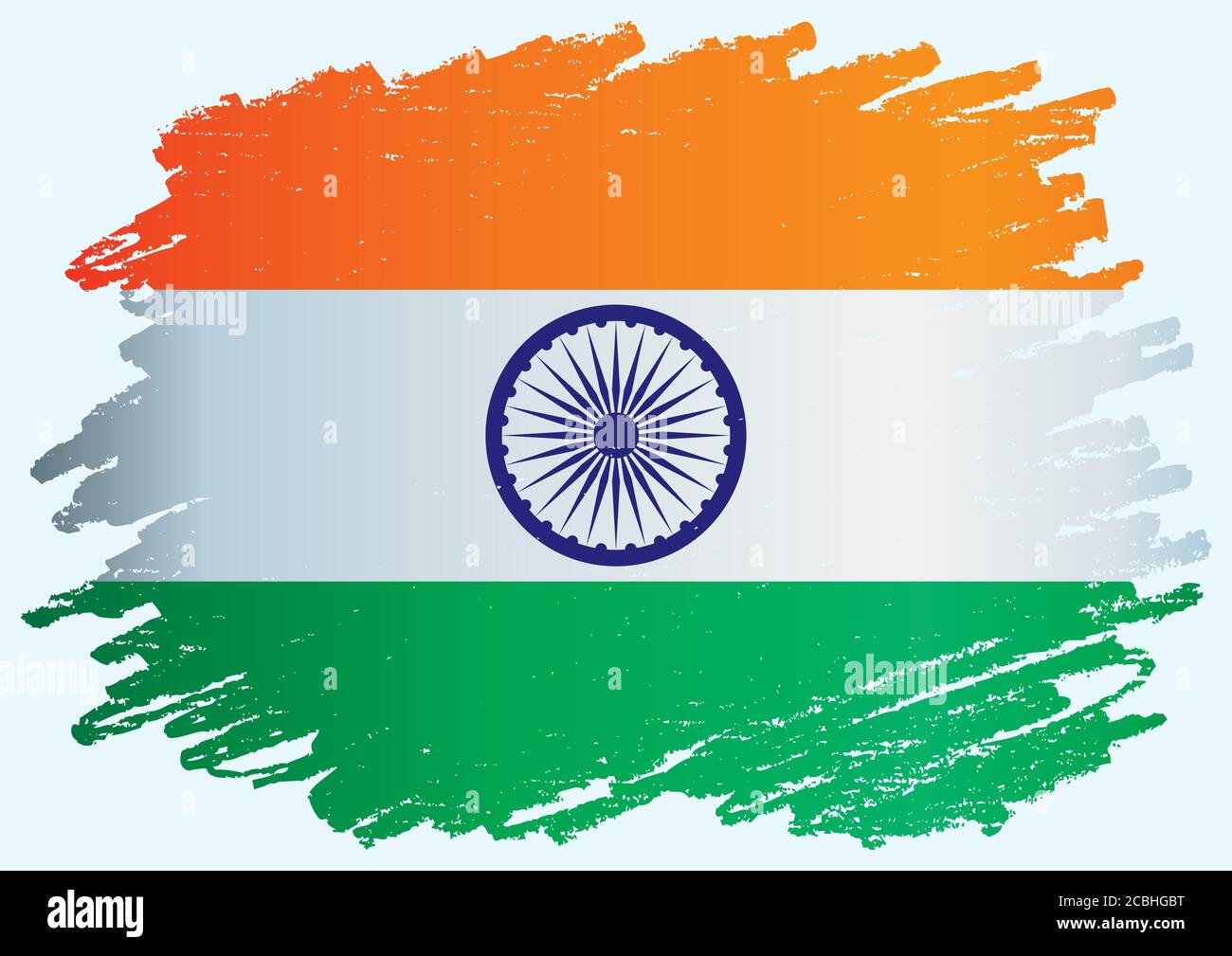 Flag of India, Republic of India. Template for award design, an ...