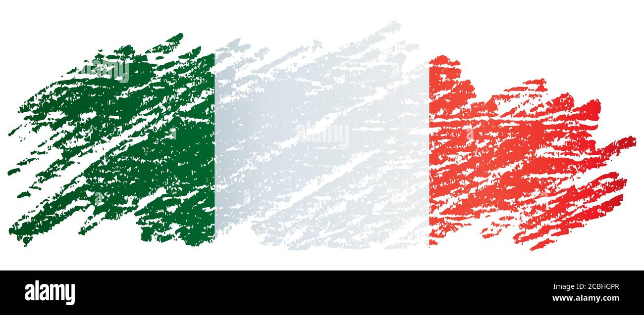 Flag of Italy, Italian Republic. Template for award design, an official ...