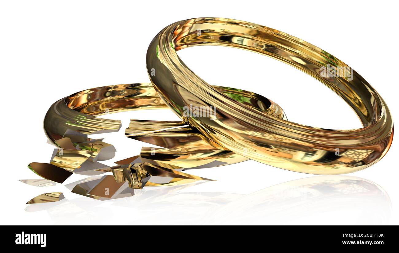 Broken engagement ring hi-res stock photography and images - Alamy