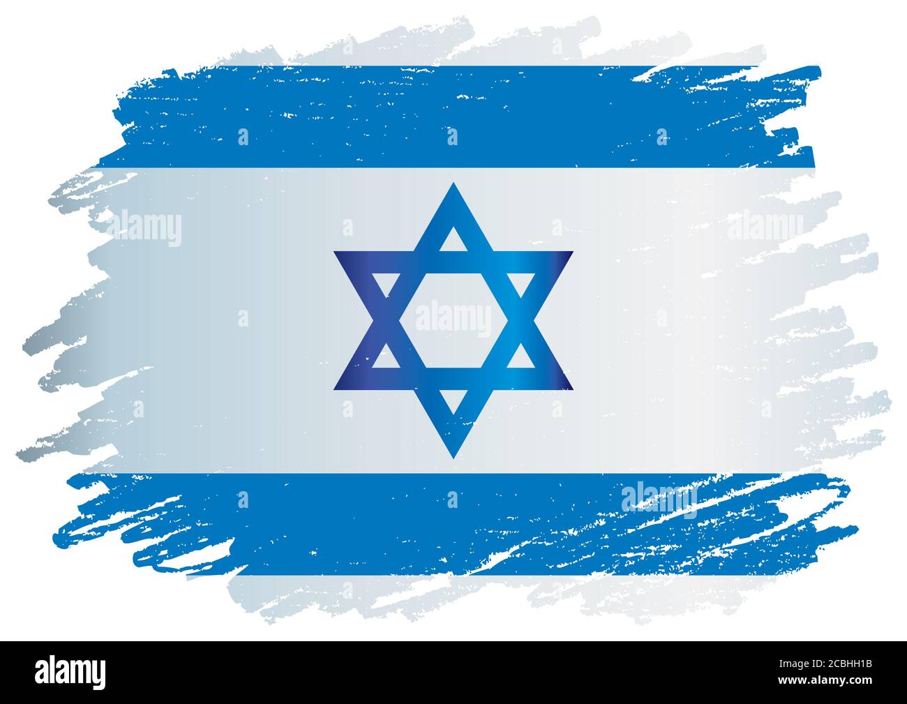 Flag of Israel, State of Israel, template for award design, an official ...