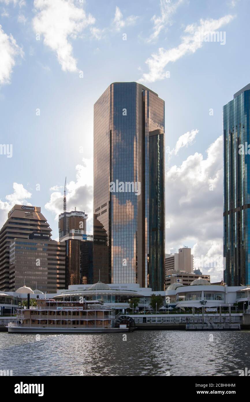 A modern building in Brisbane CIty, Australia Stock Photo - Alamy