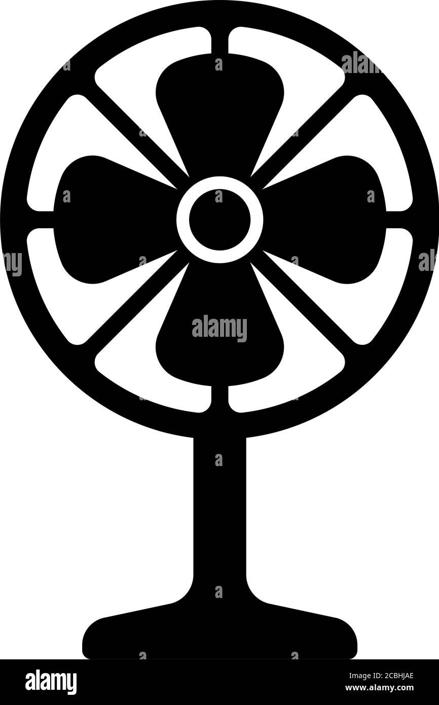 Fan symbol Black and White Stock Photos & Images - Alamy