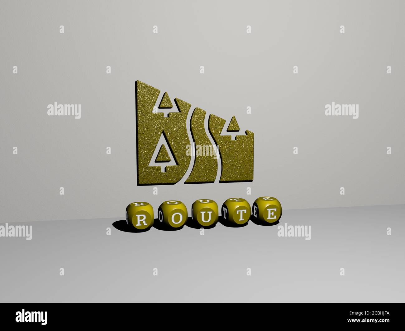 Train highway route map hi-res stock photography and images - Alamy