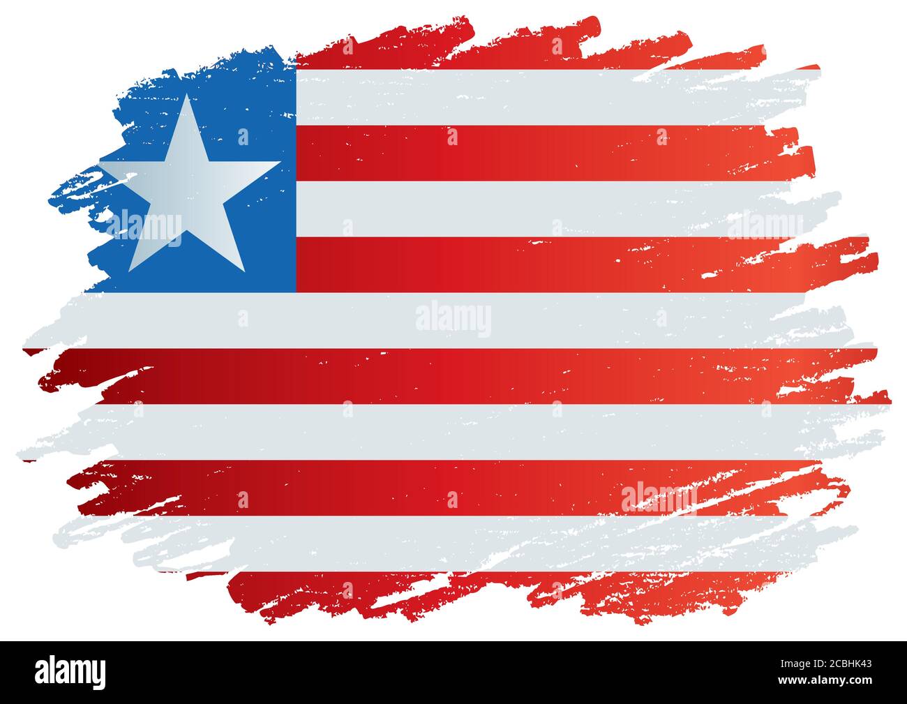 Flag of Liberia, Republic of Liberia is a country on the West African ...