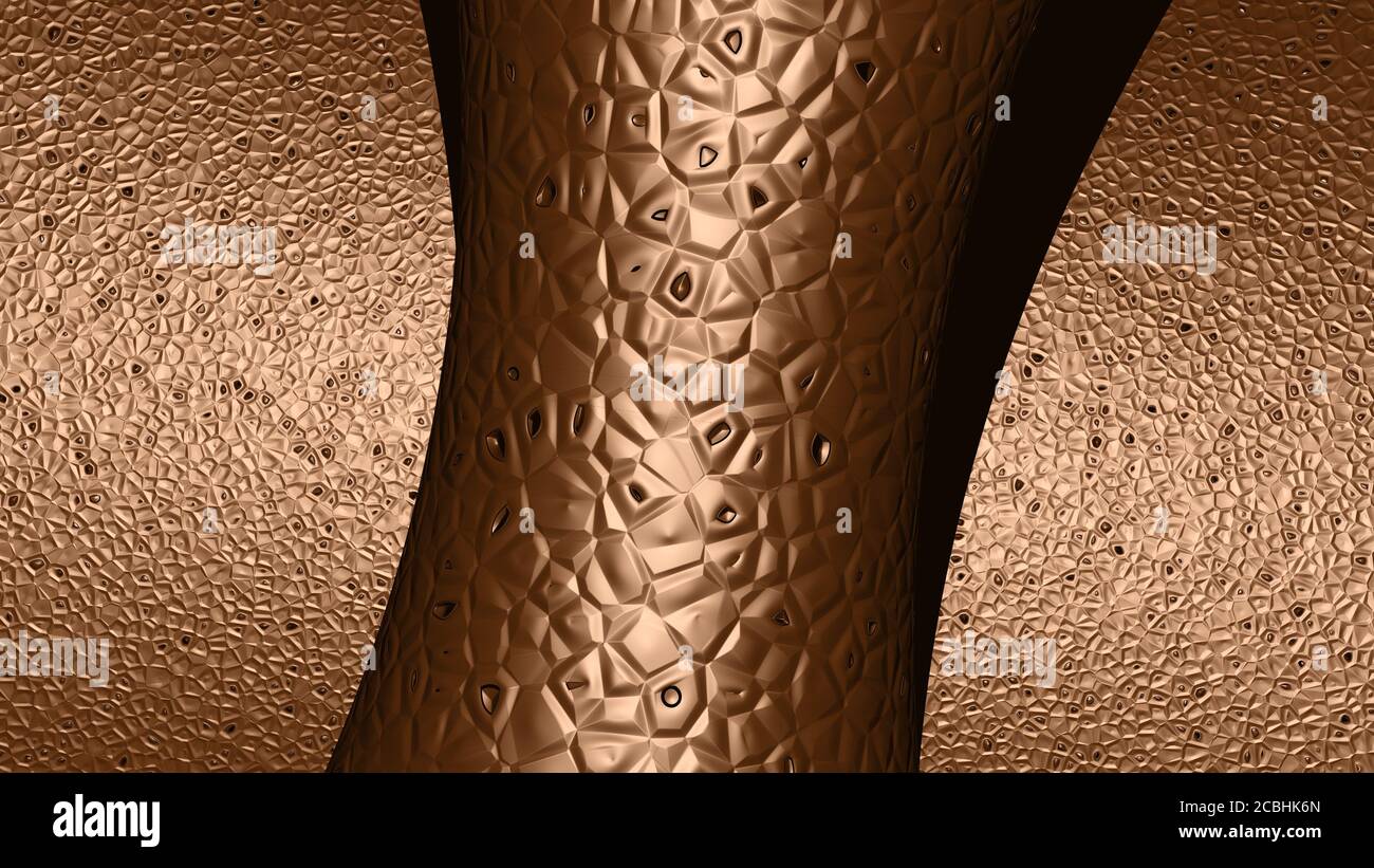 3D illustration of a background in SADDLE BROWN color with special ...