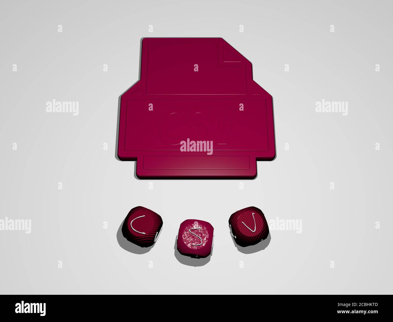 Csv alphabet hi-res stock photography and images - Alamy