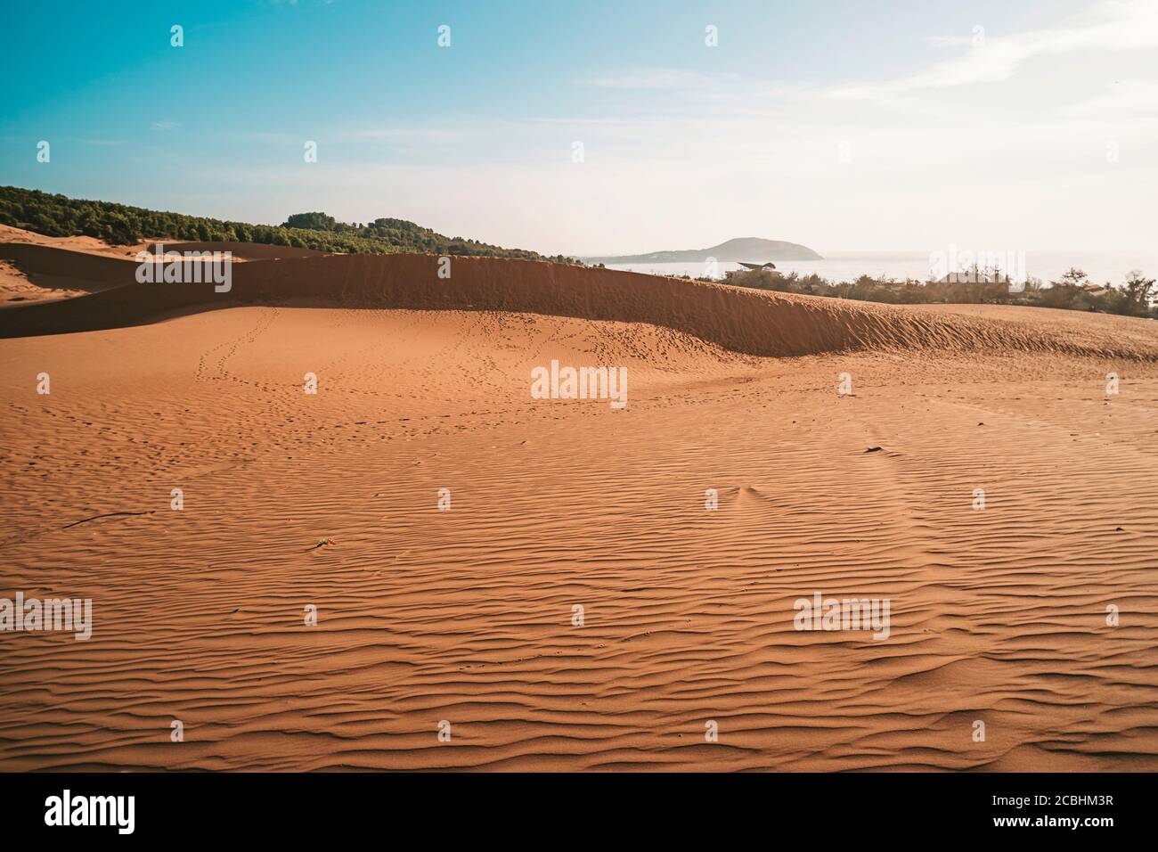 Red Sand Dunes Binh Thuan, Vietnam. Mui Ne is popular travel ...