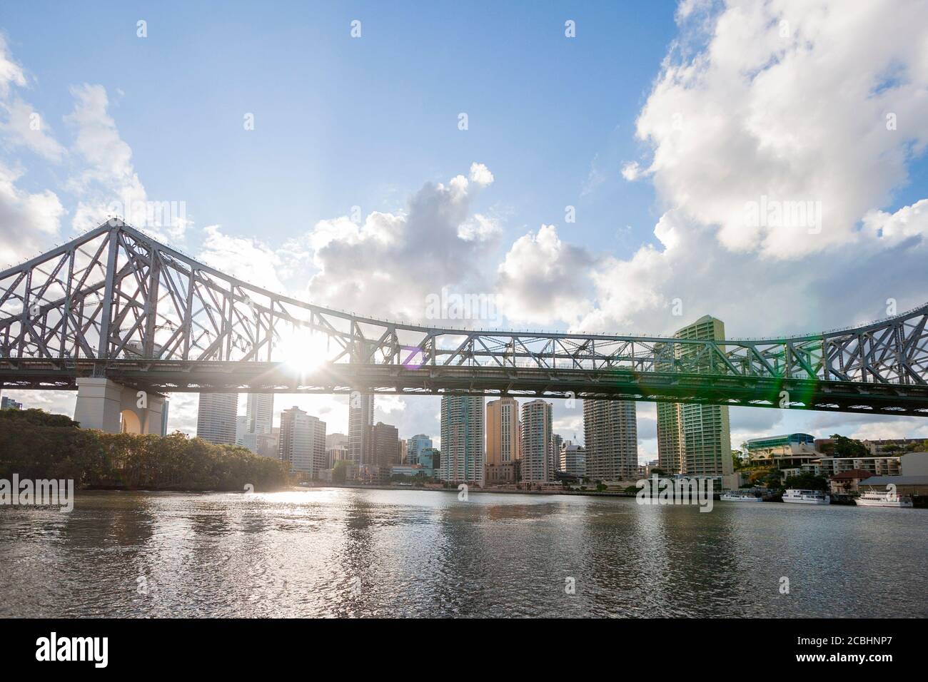 The Story Bridge in Brisbane city, Australia Stock Photo - Alamy