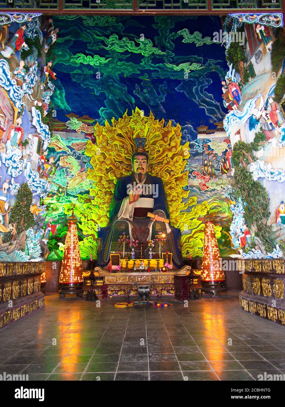 The Lord Jie Statue is the place where Jie Zitui,Famous Loyalty Office ...