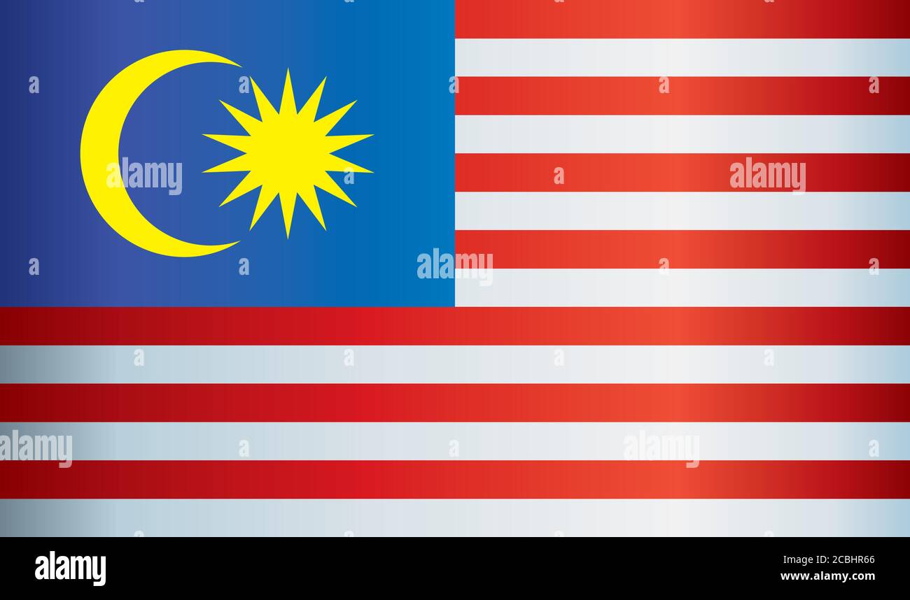 Flag of Malaysia, Malaysia. Template for award design, an official ...