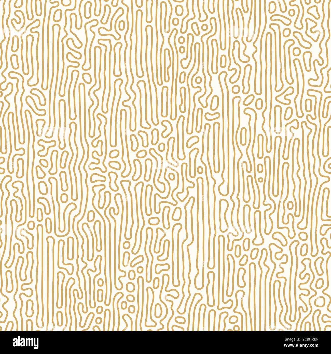 Abstract organic background, natural maze labyrinth, reaction diffusion pattern. Seamless vector ...