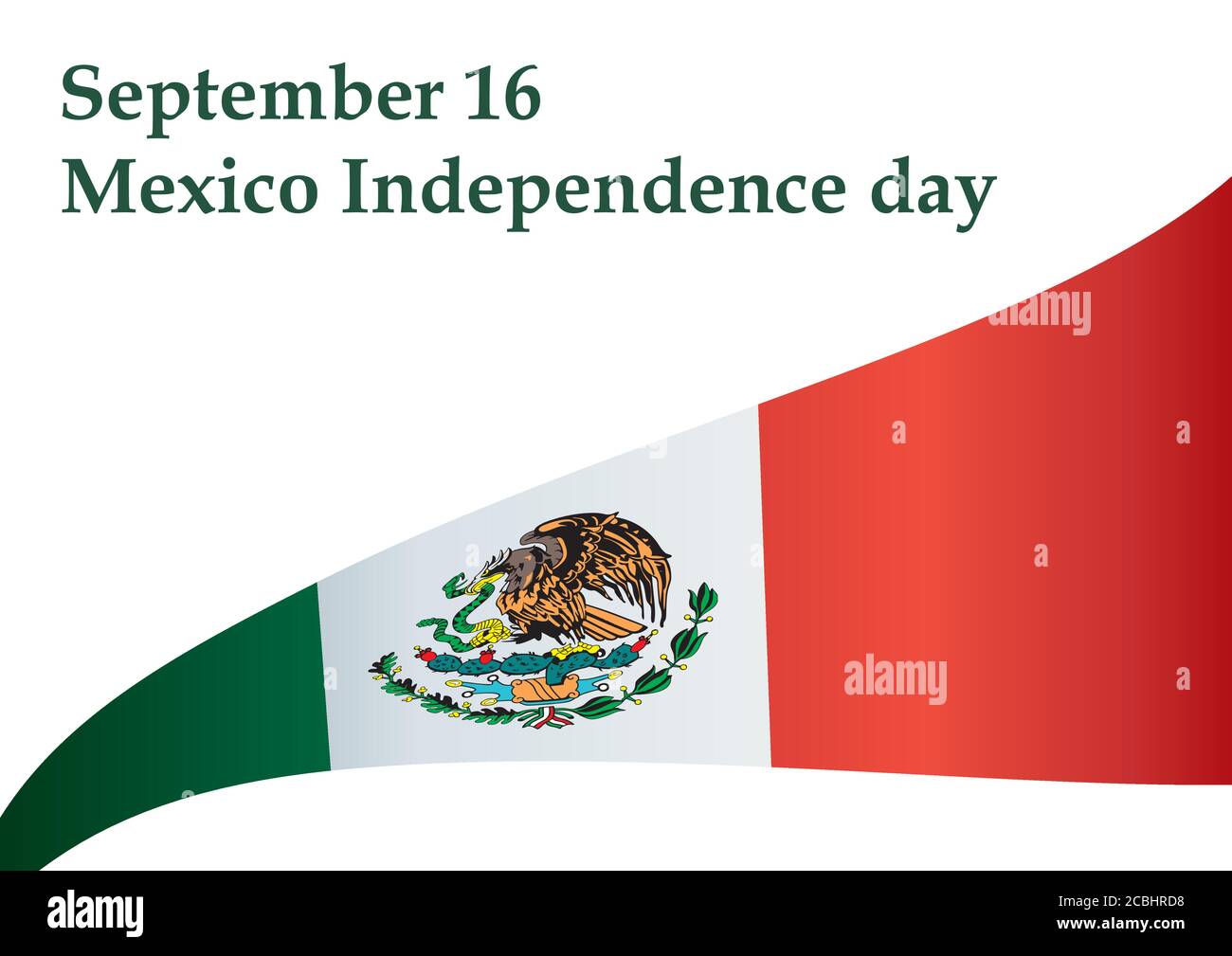 Mexico independence day, September 16, Cry of Dolores. Template for ...