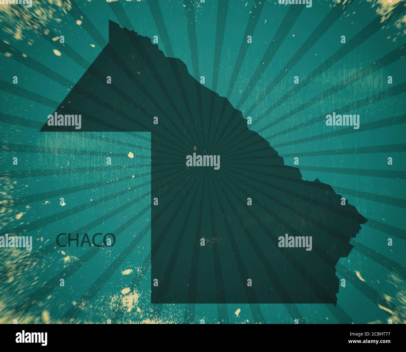 Map of Chaco Province, Argentina, 3D illustration Stock Photo - Alamy