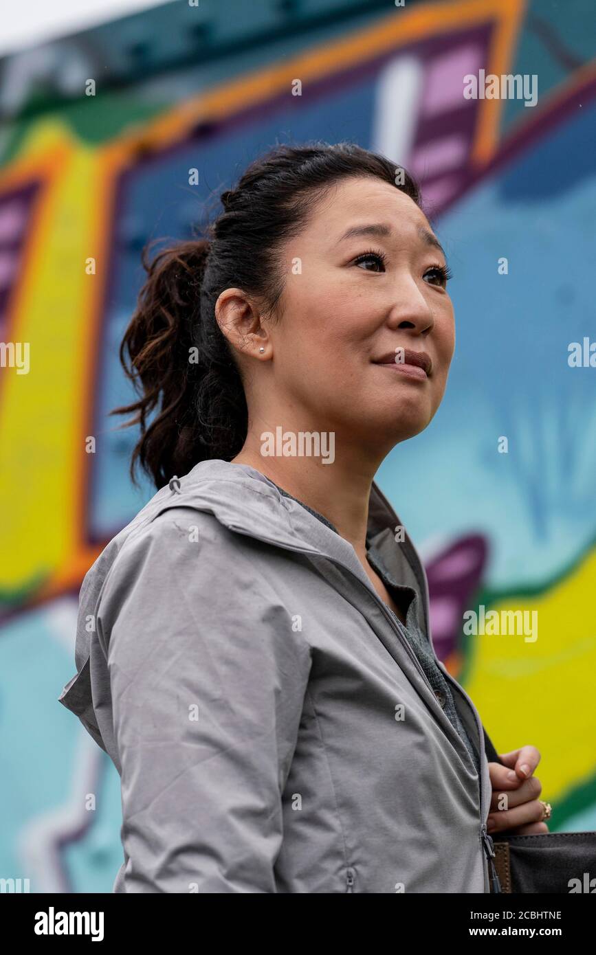 SANDRA OH in KILLING EVE (2018), directed by PHOEBE WALLER-BRIDGE ...