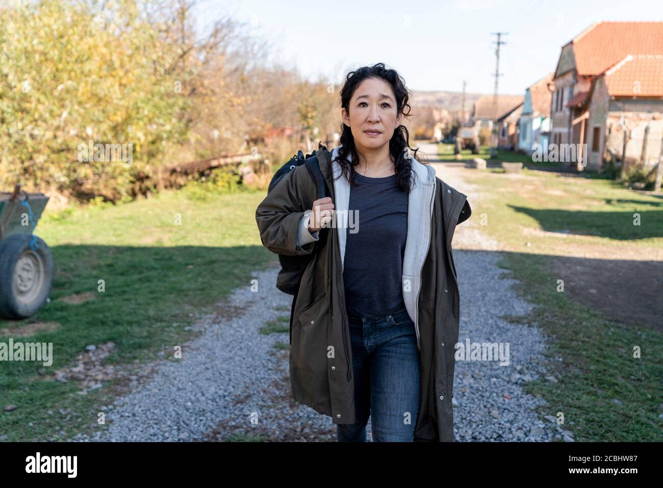 Sandra oh killing eve hi-res stock photography and images - Alamy