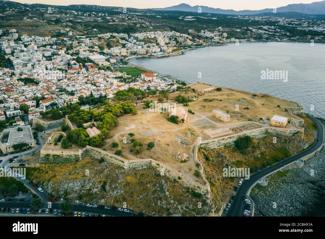 Fortezza Castle at Rethymno, Crete Stock Photo - Alamy