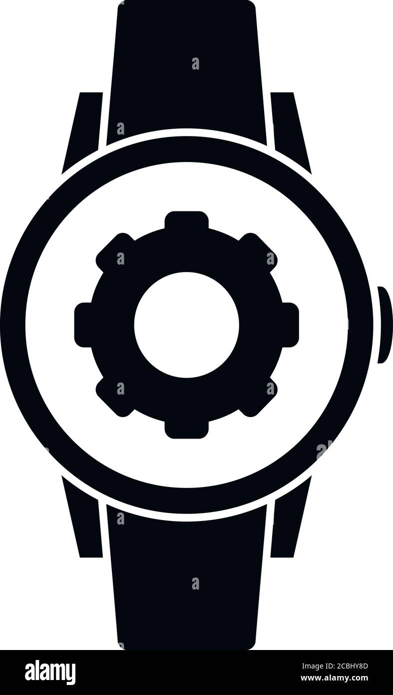 Father watch repair icon. Simple illustration of father watch repair ...