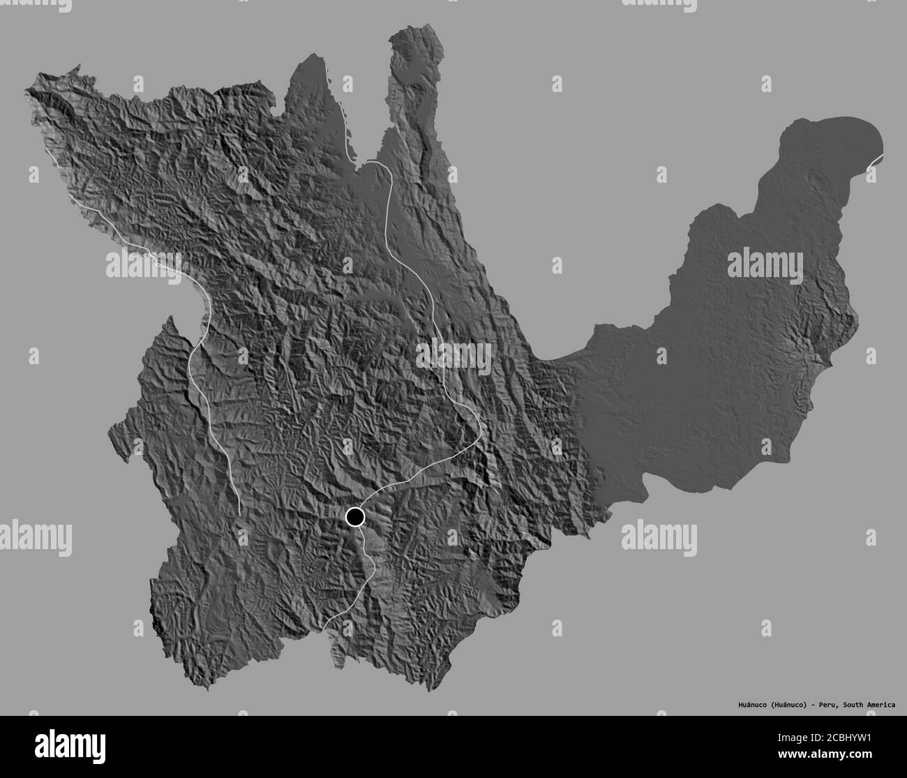 Peru map 3d huanuco hi-res stock photography and images - Alamy