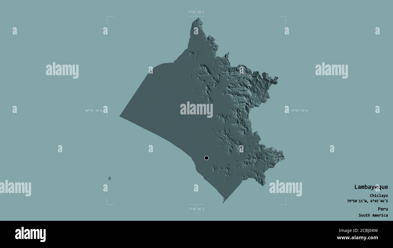 Lambayeque map hi-res stock photography and images - Alamy