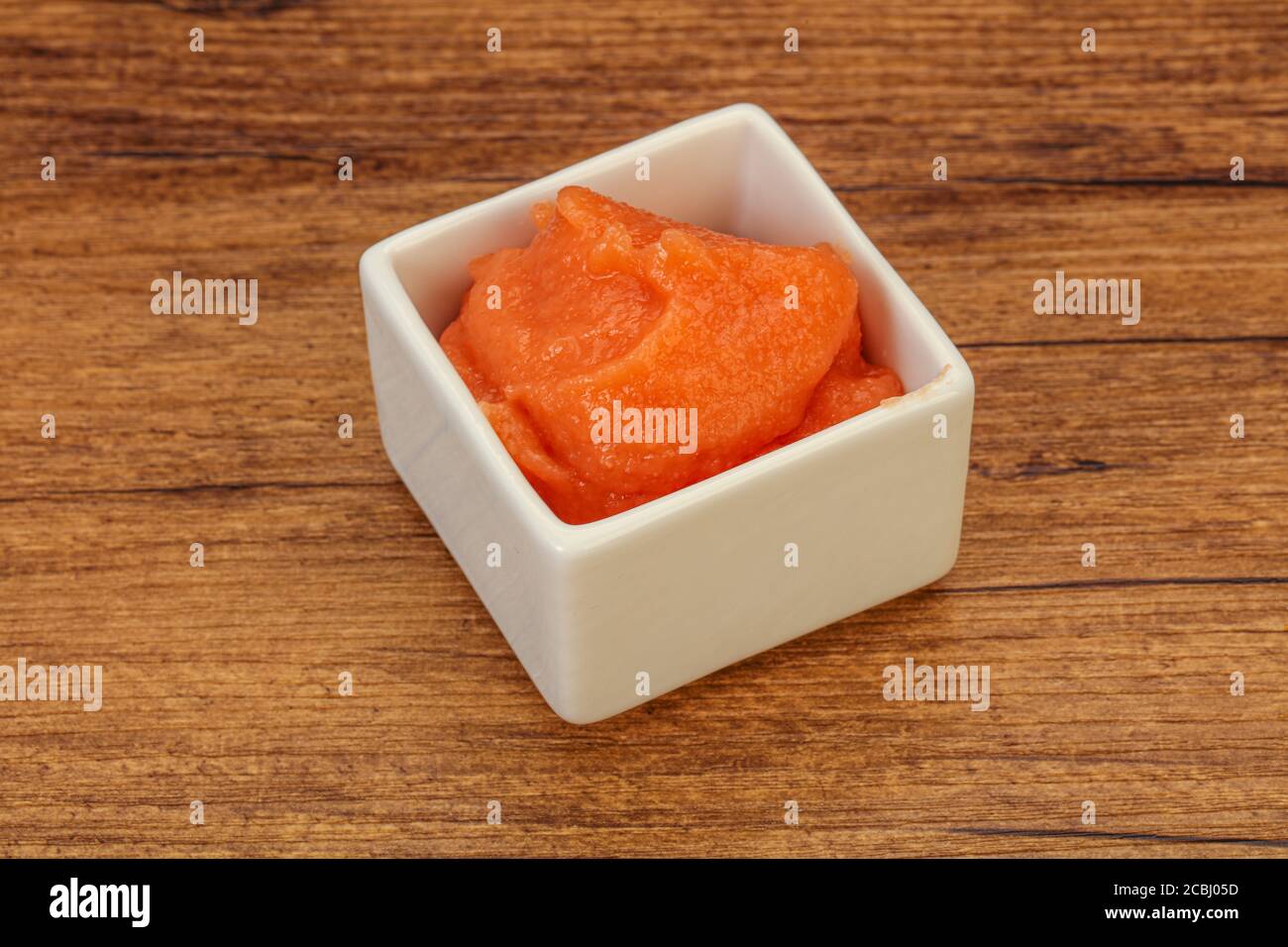 Cod fish roe snack in the bowl Stock Photo - Alamy