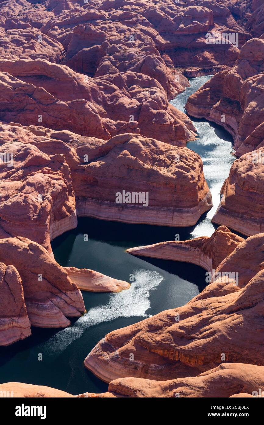 Lake Powell, Page, Arizona - Utah, Usa, America Stock Photo - Alamy