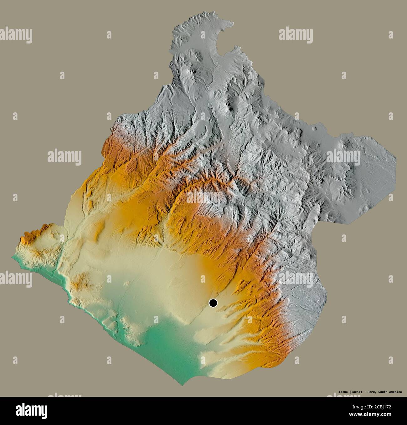 Tacna map hi-res stock photography and images - Alamy