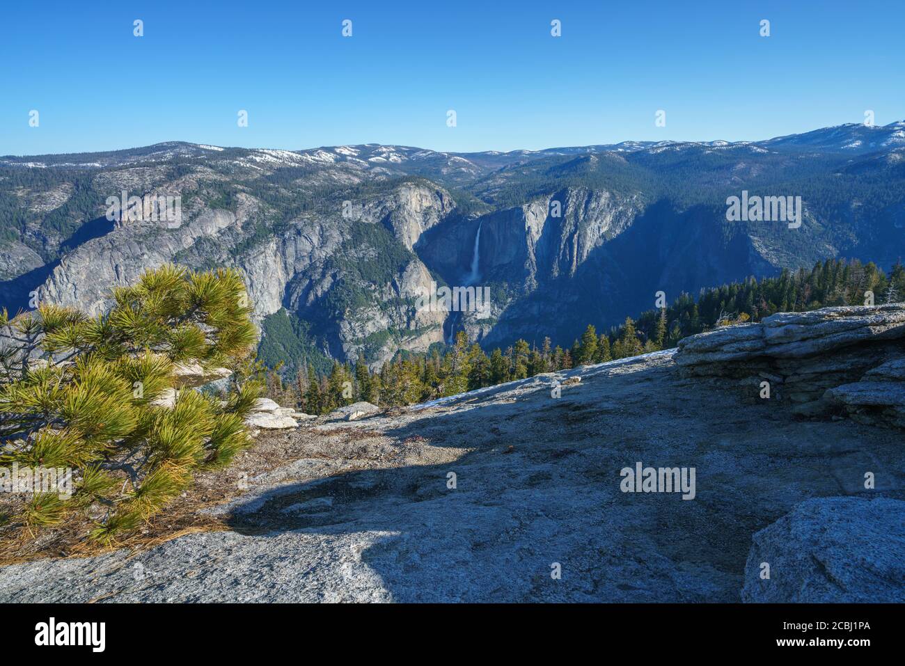 yosemite national park from sentinel dome in california Stock Photo - Alamy